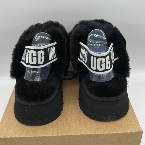 UGG | Shoes | Ugg Disco Cross Genuine Shearling Slide Sandals Slippers ...